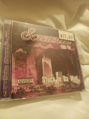 SCREWSTON Vol 3: Stuck in Da Mud (Factory Sealed CD, 2002) DOPE HOUSE ...