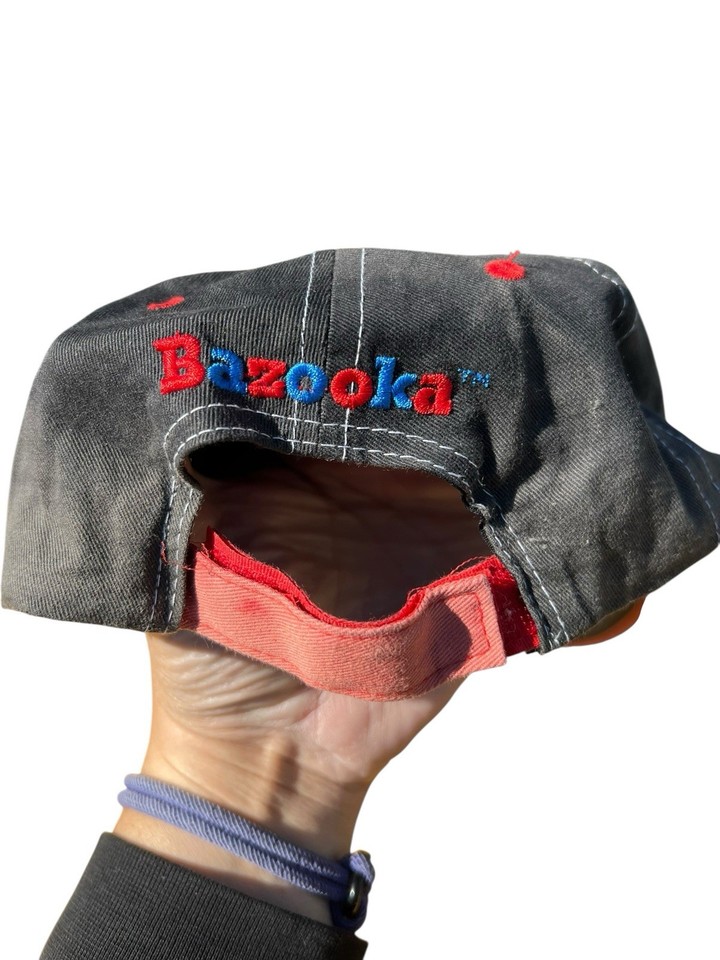 Vintage Bazooka Two-Tone Denim Baseball Cap Hat Adjustable Y2K 90s/00s ...