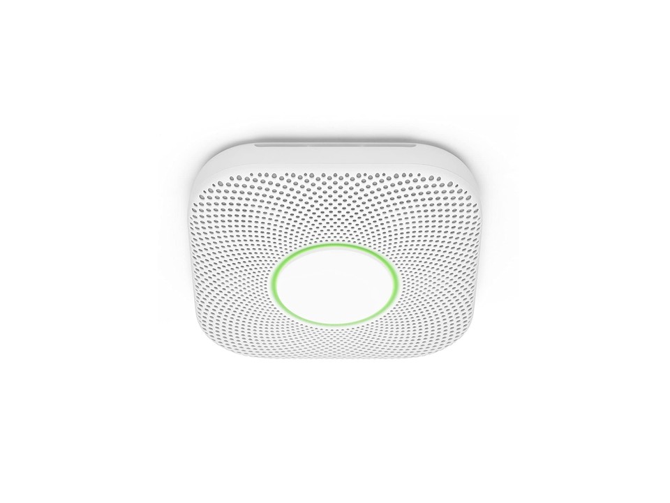 Google Nest Protect Wired - Smart Smoke & Carbon Dioxide Detector ...