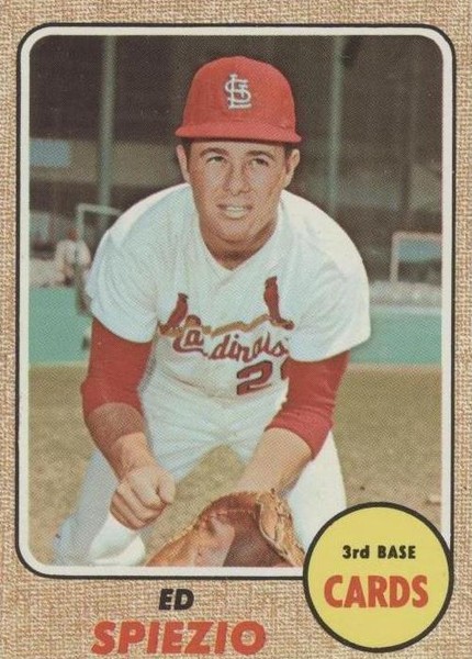 1968 Topps - #349 Ed Spiezio for sale online | eBay