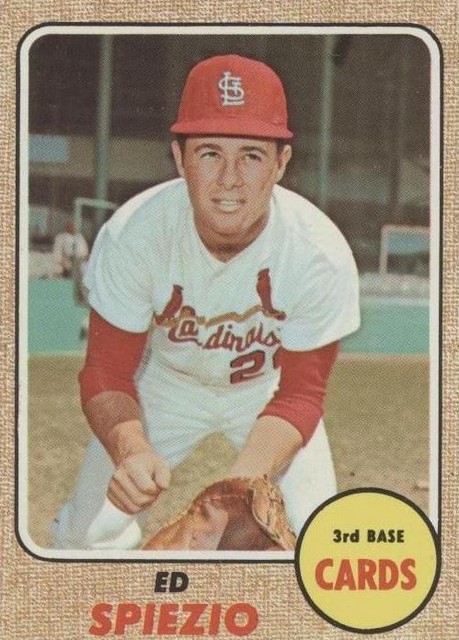 1968 Topps - #349 Ed Spiezio for sale online | eBay