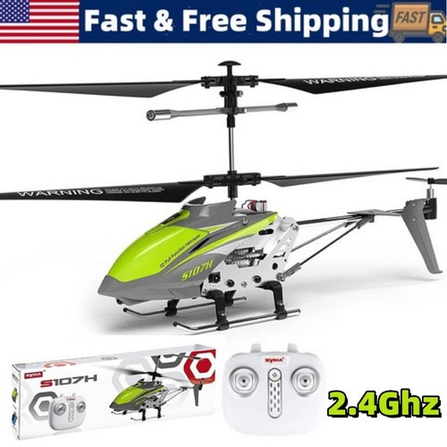Syma S107H 2.4Ghz Remote Control Led Light Rc Helicopter w/ Gyro Gift ...