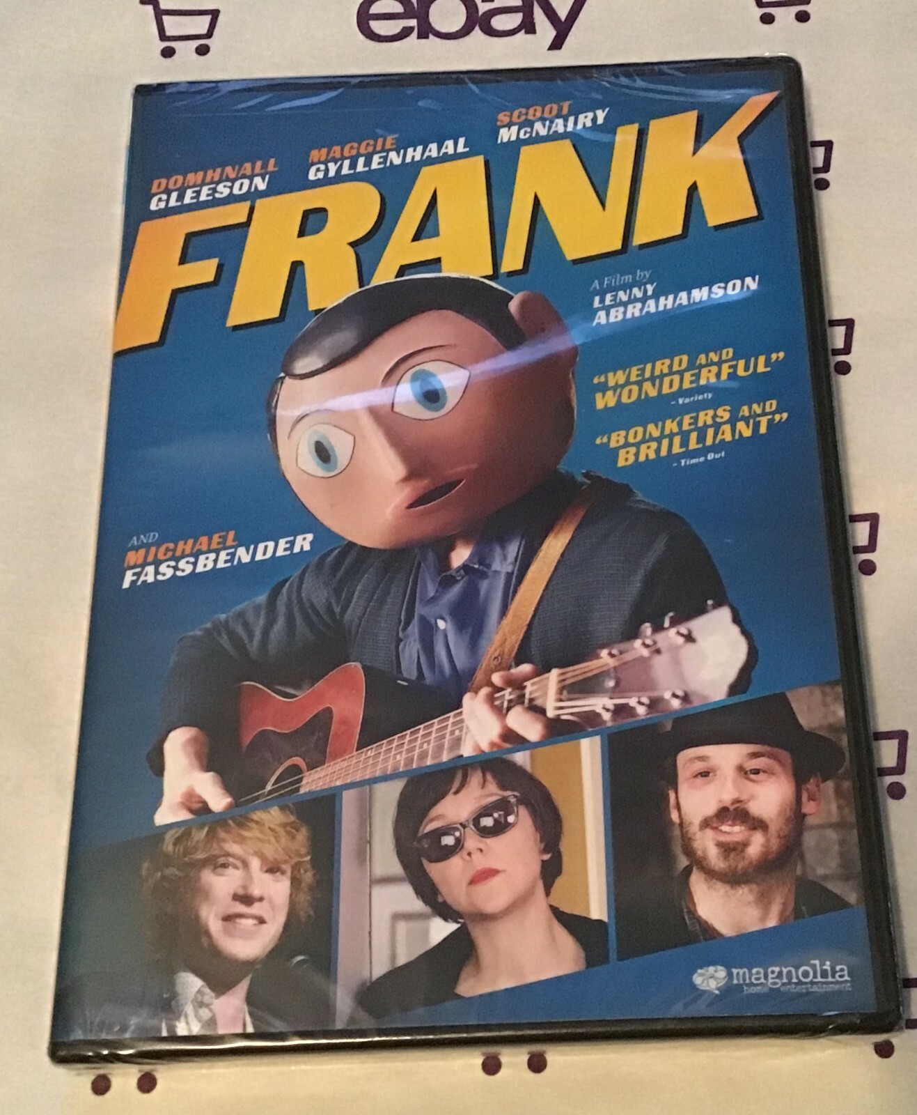 Frank (DVD, 2014) Scoot McNairy | Michael Fassbender | Brand New ...