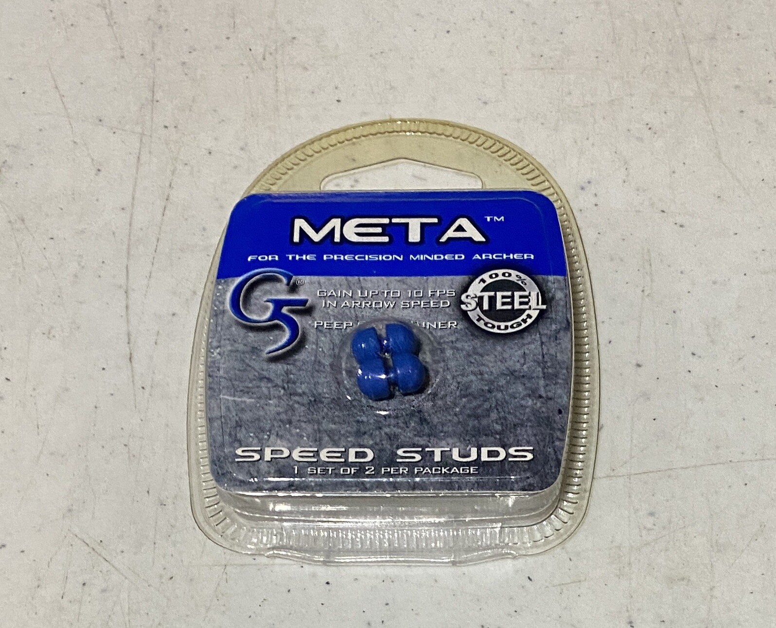 G5 Archery Speed Buttons Stud - Blue - 2pk -Peep Sight Tuner Hunting ...