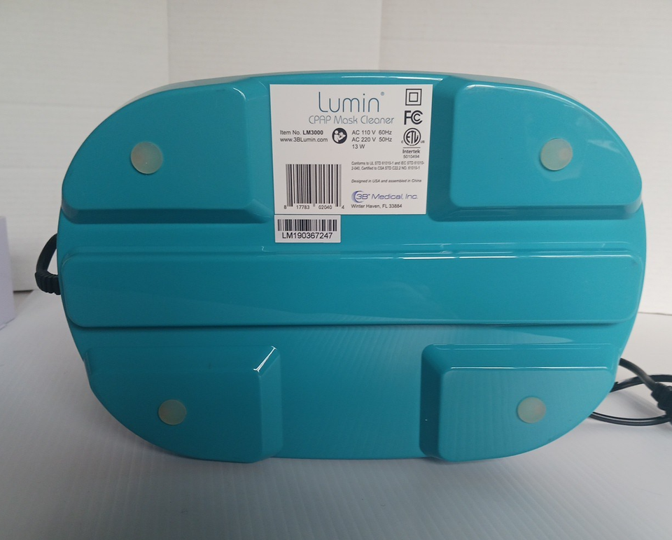 Lumin UV CPAP Sanitizer LM3000 Cleans CPAP Masks Machine and Tray | eBay