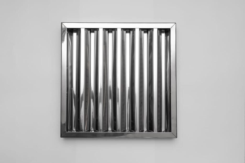 Canopy Grease Baffle Filter Stainless Steel Kitchen Extraction Hood ...