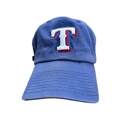 Texas Rangers 47 Brand OSFA STRAP BACK Mesh Hat Cap MLB Baseball | eBay