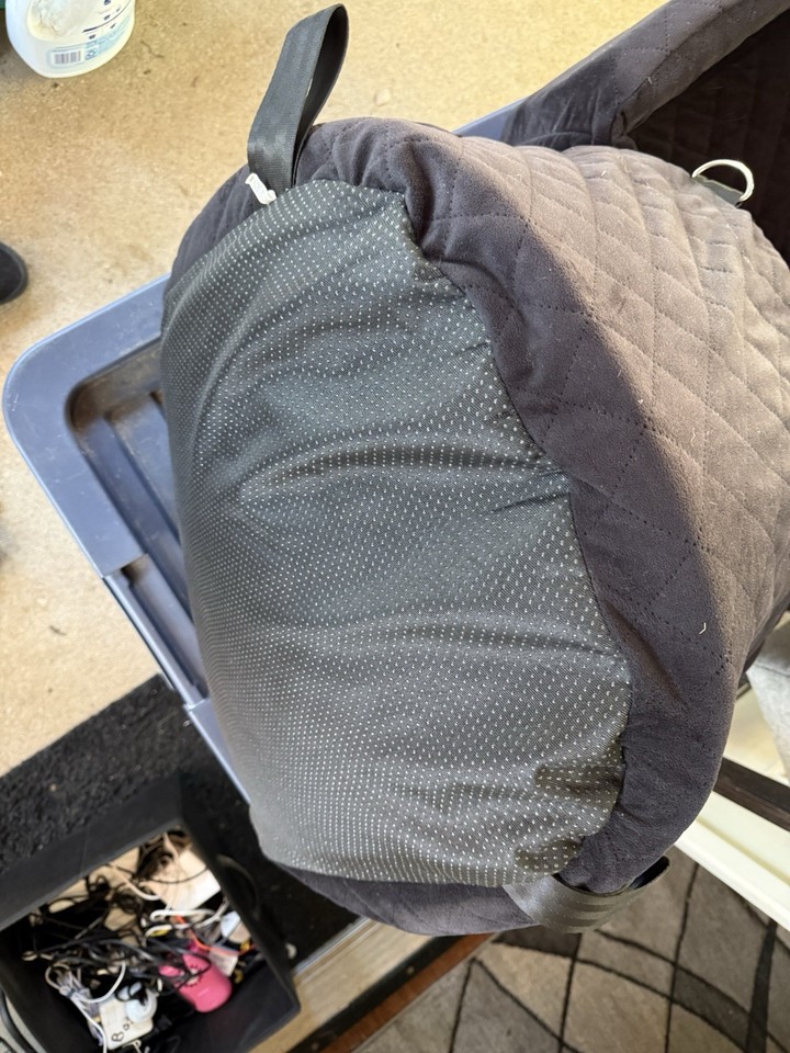 (2) Large Car Seats For Large Dogs With Straps | eBay