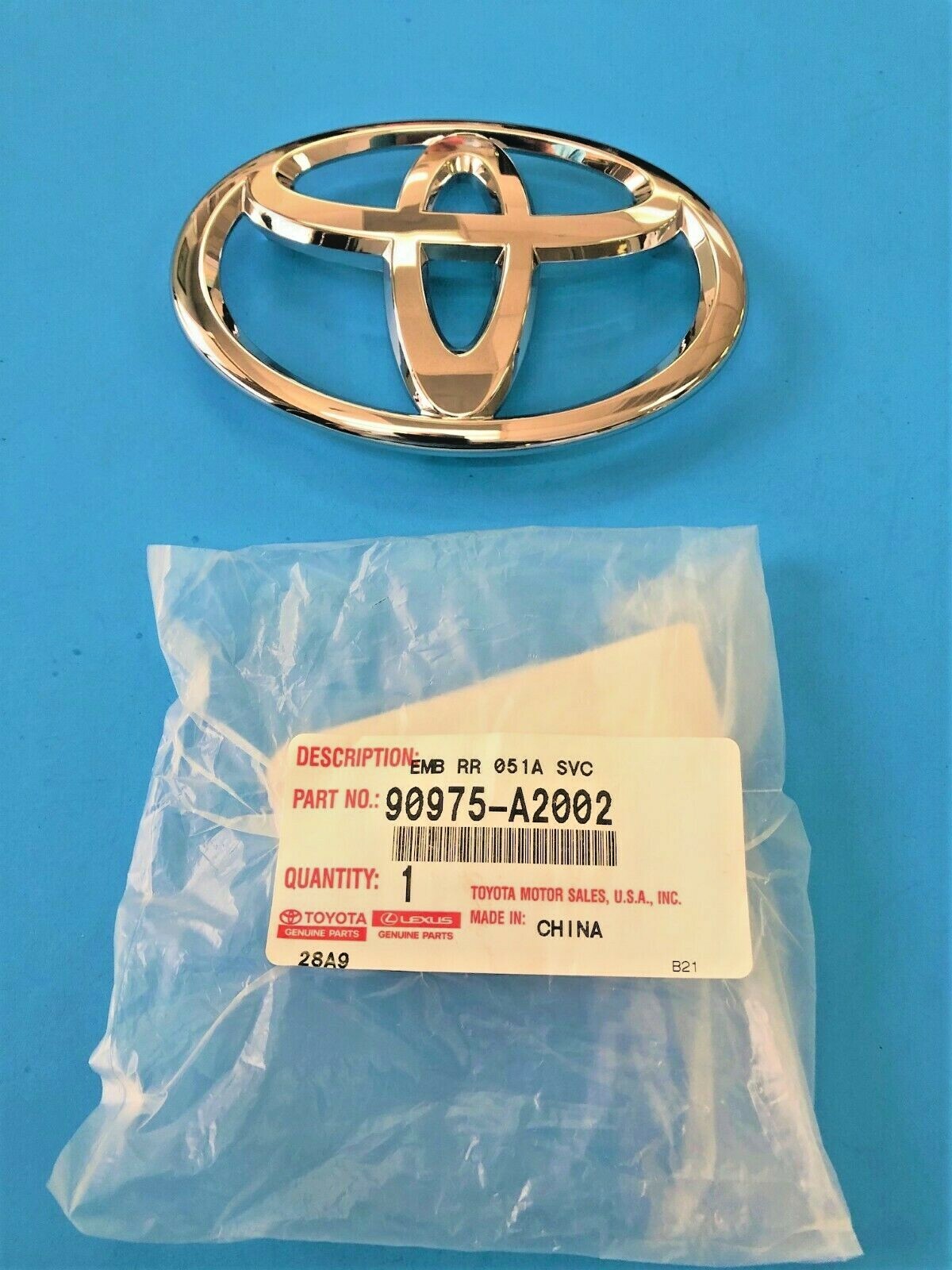 GENUINE TOYOTA CAMRYSE,HIGHLANDER (10-15) FRONT EMBLEM RADIATOR LOGO ...