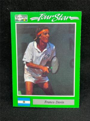 1991 Netpro Tour Stars #89 - FRANCO DAVIN RC - ATP Tour - Tennis | eBay