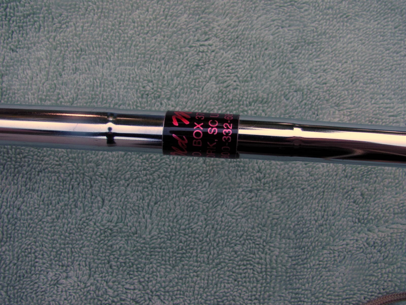 Vintage Old Master ZT2 Putter 34" length Lampkin Crossline Paddle Grip ...