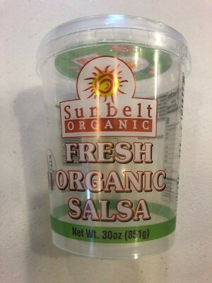 32oz Empty Salsa Container Jar~Air Seal Lid~Clear Plastic~Storage~Food ...