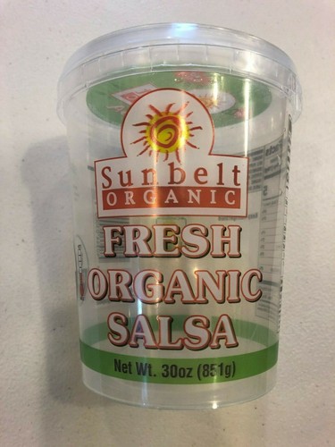 32oz Empty Salsa Container Jar~Air Seal Lid~Clear Plastic~Storage~Food ...