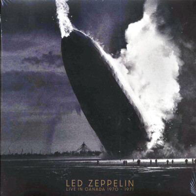 VERY RARE LED ZEPPELIN "CANADA 1970 / 1971" 2 BLACK VINYL RECORDS ...