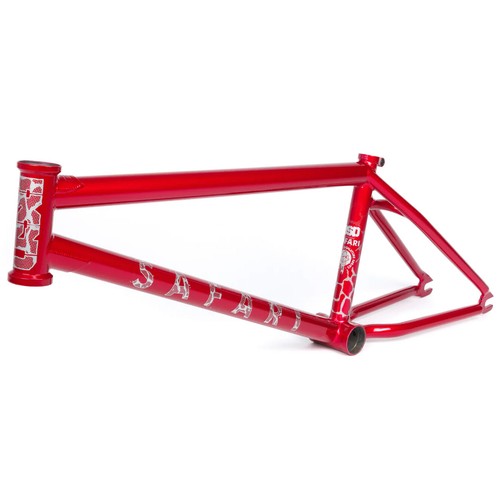 BSD BMX SAFARI v3 BICYCLE FRAME CANDY RED REED STARK CULT SUNDAY | eBay