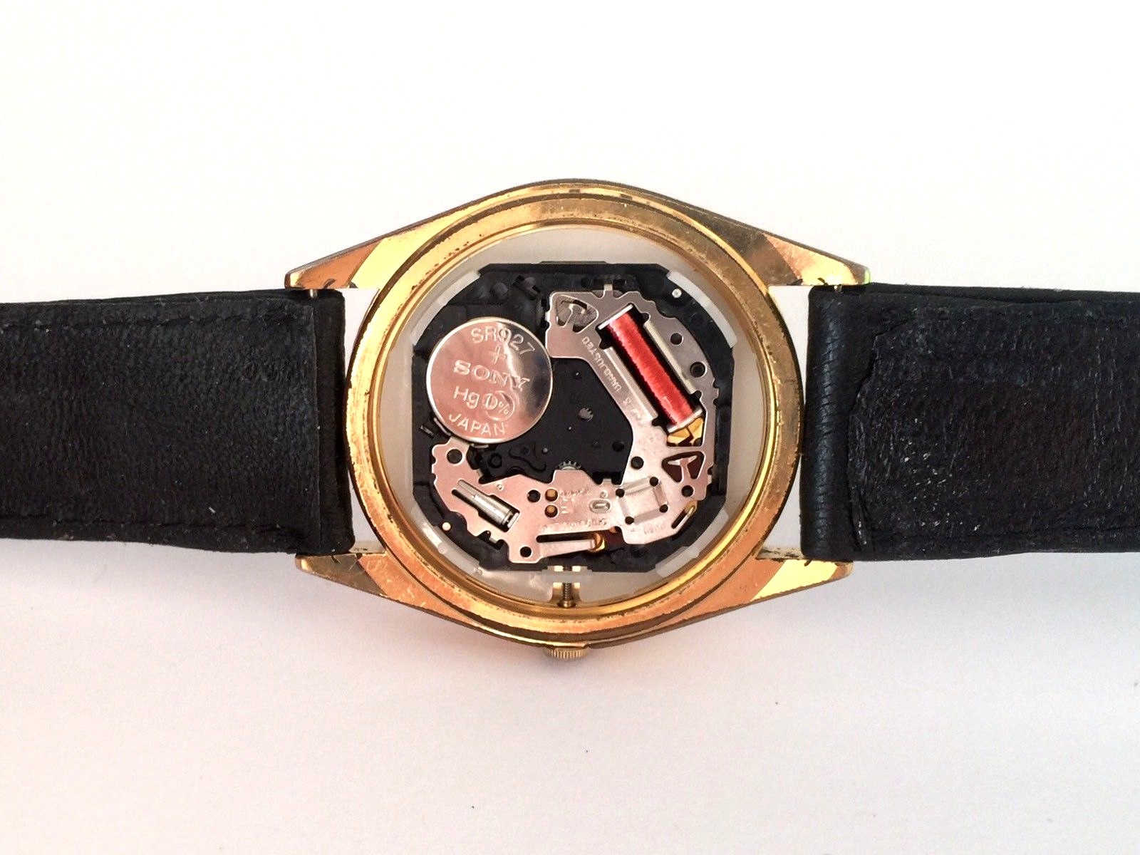 LORUS DAY DATE QUARTZ V544-8A50 JAPAN MOVEMENT MANS WRIST WATCH RUNS ...