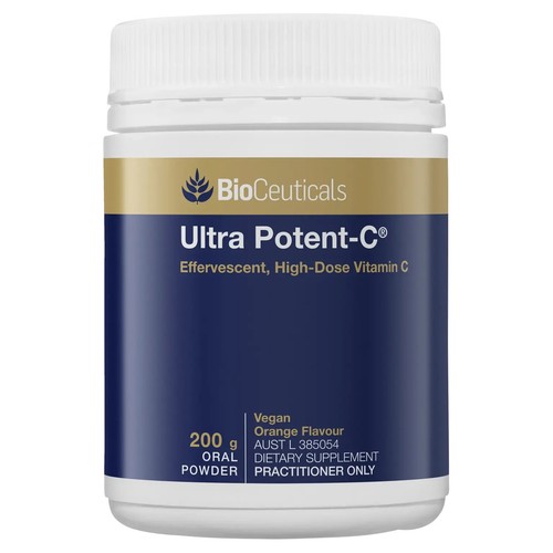 Bioceuticals Ultra Potent C 200g Powder Vitamin C helps to support the ...