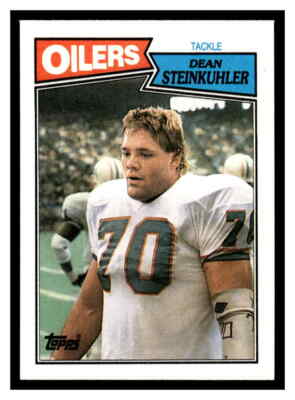 1987 Topps #313 Dean Steinkuhler | eBay