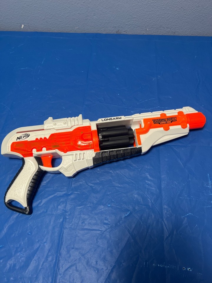 NERF Doomlands Impact Zone LONGARM Blaster Dart Gun - TESTED | eBay