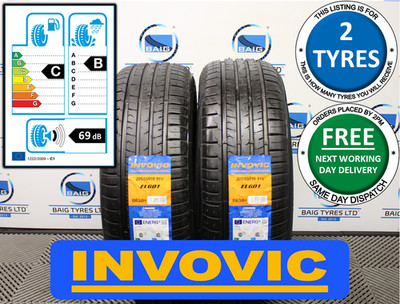 X2 205/55R16 205 55 16 91V INVOVIC EL601 NEW TYRES *AMAZING C & B RATED ...