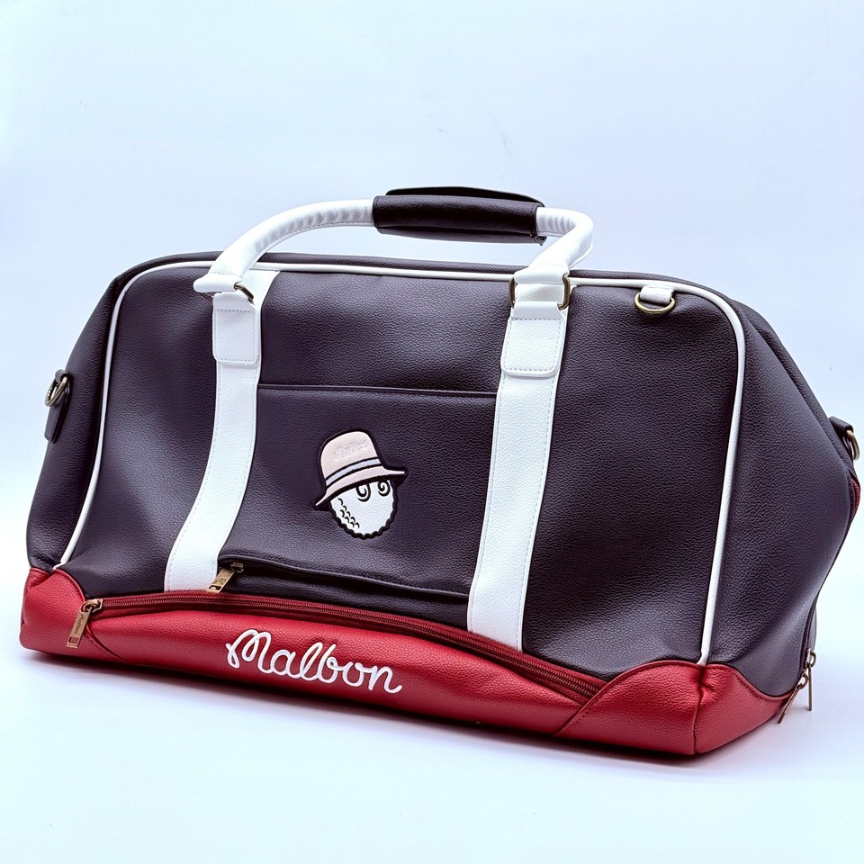 Malbon Golf Tour Boston Bag | Premium Duffle Travel Bag | Golf Luxury ...