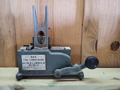 Vintage B & K Floral Stemming Machine Model H Florist Pick Tool #44 ...