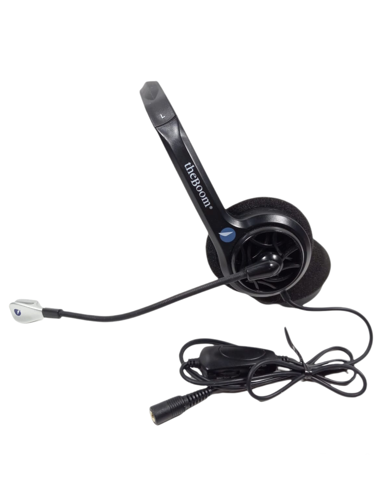 theBoom "C" with On/Off toggle Headset | eBay