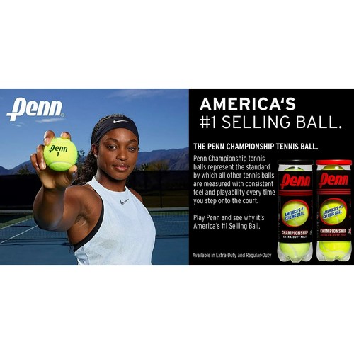 Penn Championship Extra-Duty Tennis Ball Pack (6 Cans, 18 Balls) | eBay