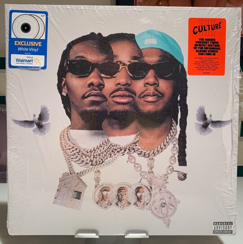 Migos Culture III Exclusive White Vinyl Takeoff , Offset, Quavo ...