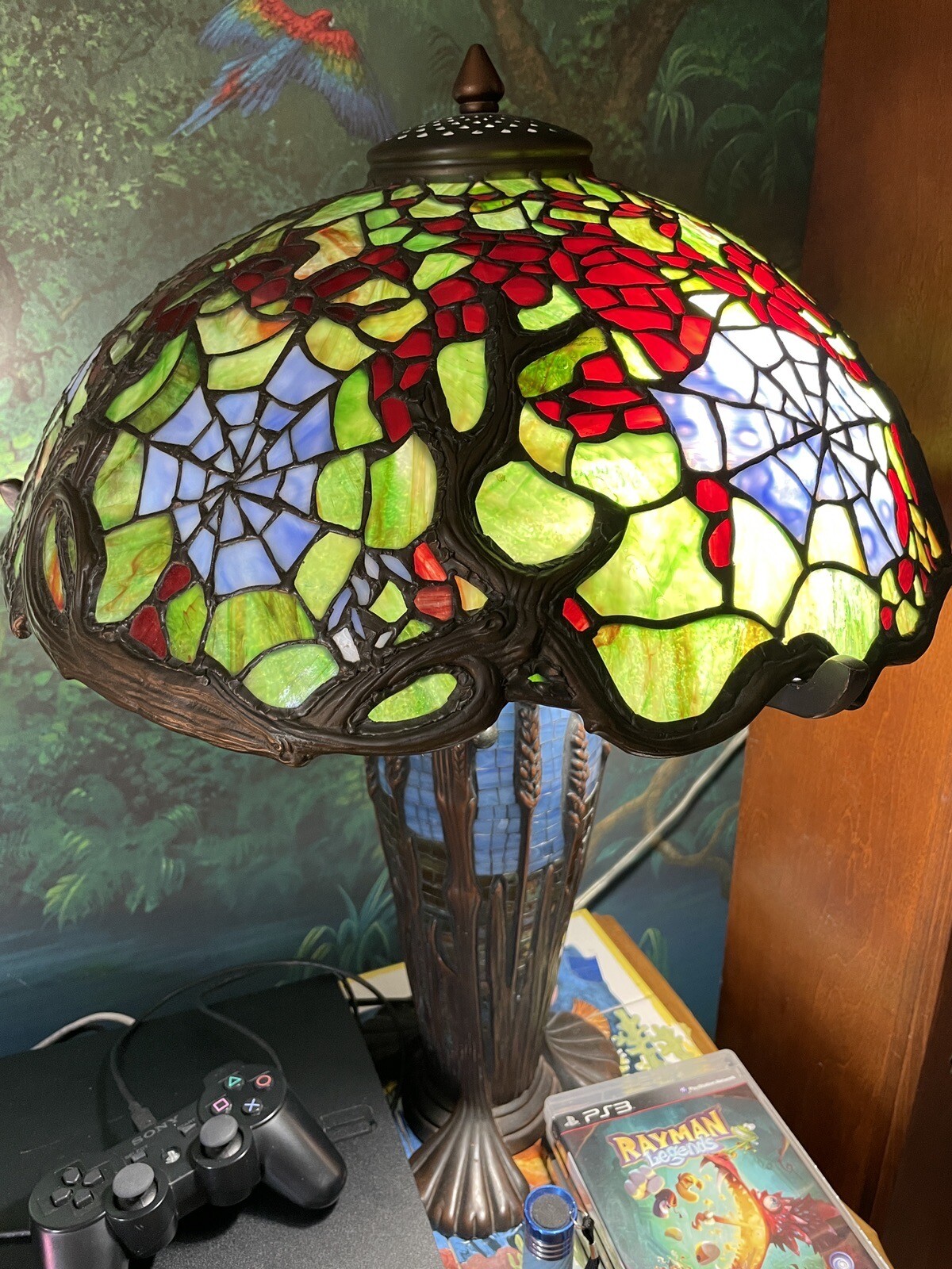 Tiffany Lamp Collection 60+ Lamps Older Reproductions. 30 Year Old ...