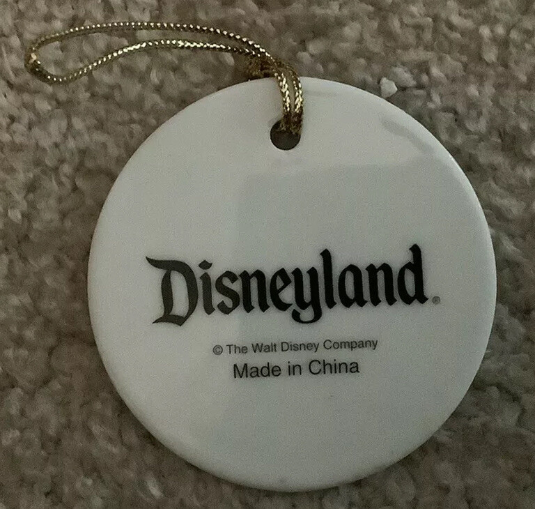 Disney Collectibles Disc Ornament Hometown Holidays Disneyland | eBay