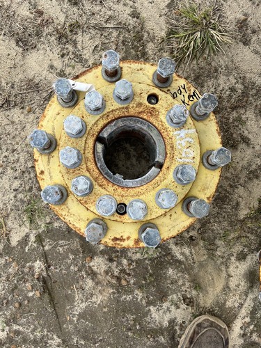 John Deere 6195, 6190R, 6175R tractor, Dual wheel hubs (x2) R299784 | eBay