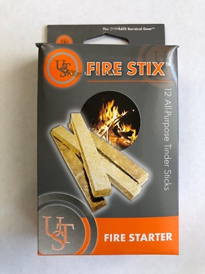 FIRESTIX 12 all purpose tinder sticks emergency tactical gear scuba ...