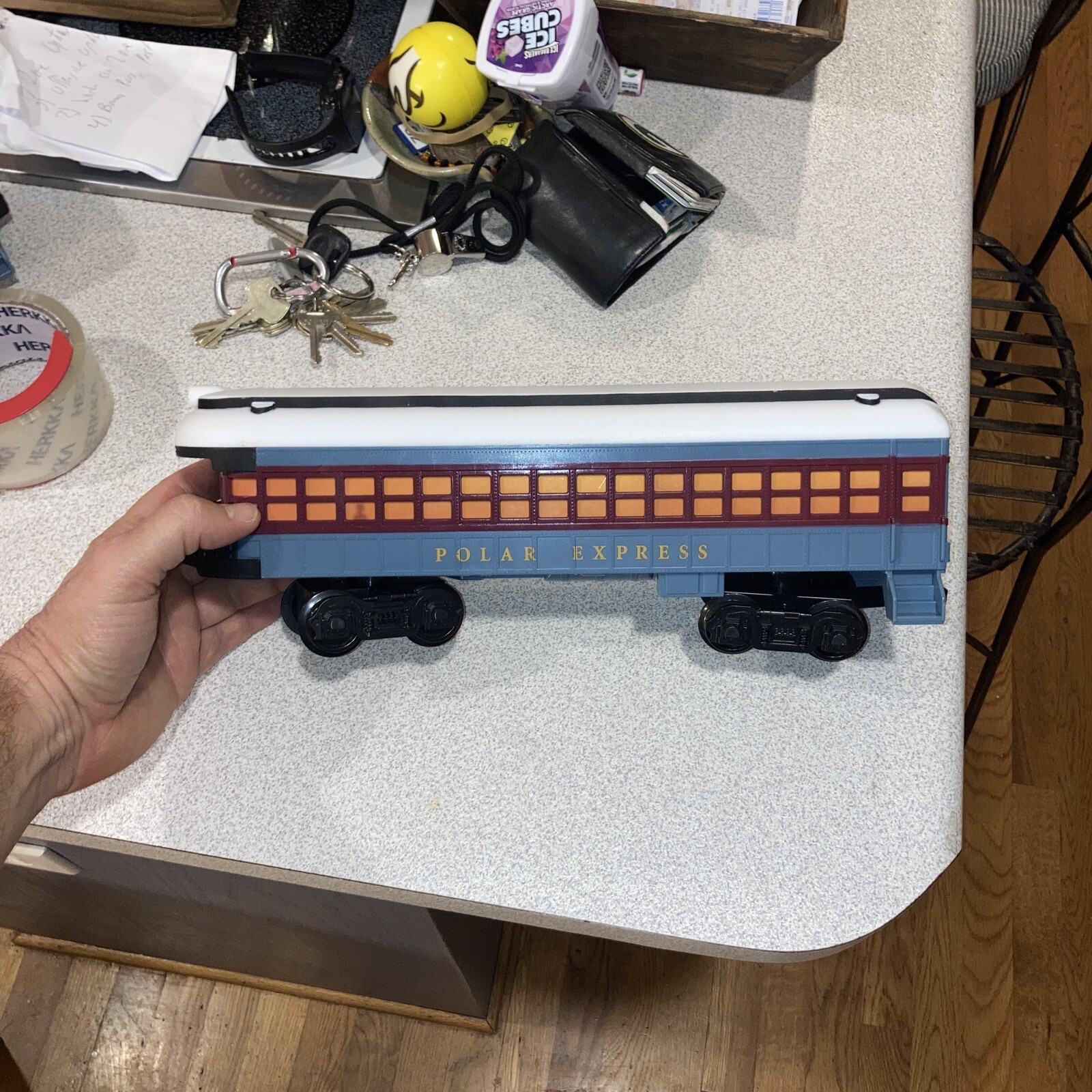 Lionel Polar Express Observation Train Replacement Passenger Car ...