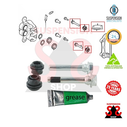 Guide Bolt, Slider Pin, Brake Caliper Suit SKODA Octavia 2.0 TSI RS ...