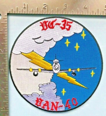 U.S. NAVY VC-35/ VAN (TEAM) 40 (USN-2) LARGE PATCH (see historical ...
