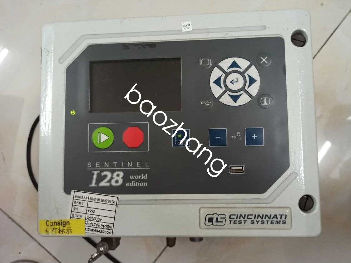 CTS CINCINNATI TEST SYSTEMS SENTINEL I28 PRECISION LEAK TEST INSTRUMENT ...