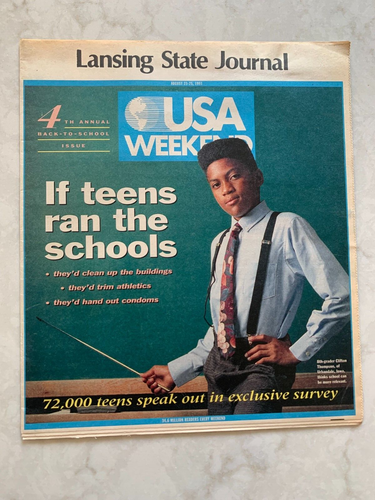 USA Weekend magazine, August 23-25, 1991 | eBay