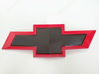 2015-2020 Chevrolet Suburban Tahoe Custom Gloss Red Black Bowtie ...