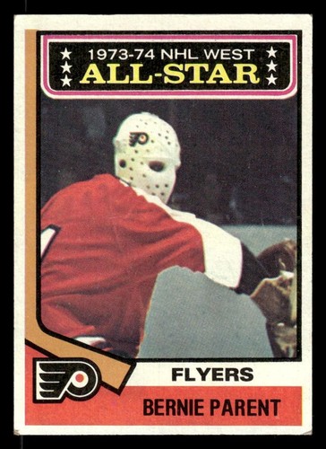 1974 TOPPS BERNIE PARENT 138 VG HOCKEY PHILADELPHIA FLYERS | eBay