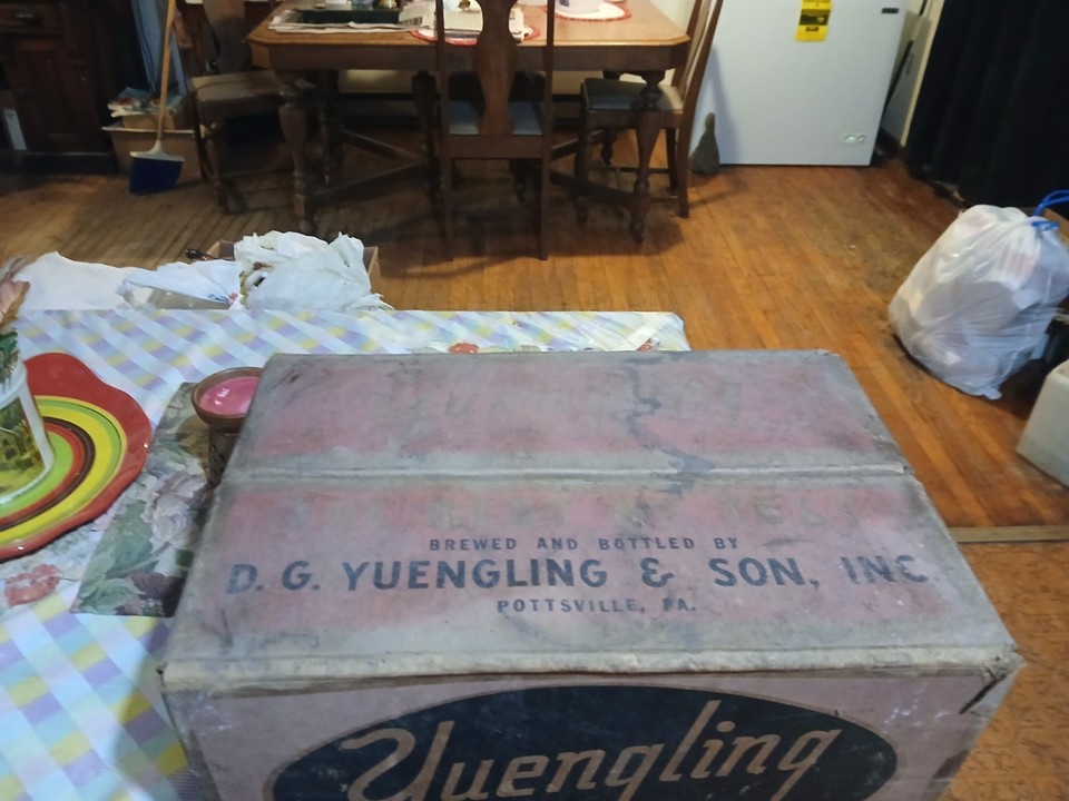 Vintage D.G. Yuengling & Son Premium Beer Cardboard Case With 23 ...
