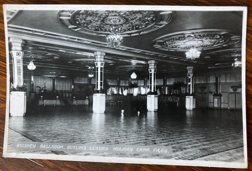 BUTLINS LUXURY HOLIDAY CAMP, FILEY Vintage 1947 Real Photograph Old ...