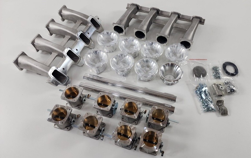 Chevrolet LS7 Z06 OBX ITB Individual Throttle Body SFD60 Taper Kit ...