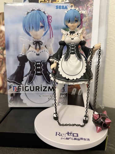 Re: Zero Starting Life In Another World Figurizm Rem Anime Figure SEGA ...