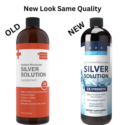 My Doctor Suggests Alkaline Structured Silver Liquid Supplement 30ppm ...