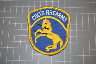 2 Colt's Firearms shield logo patches | eBay