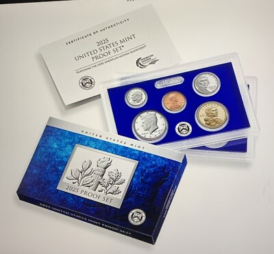 “Pre Sale” 2025 S US MINT PROOF SET-9 Proof Coins from the SF Mint (NO ...