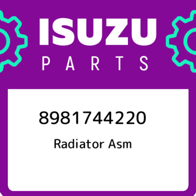 8981744220 Isuzu Radiator asm 8981744220, New Genuine OEM Part | eBay