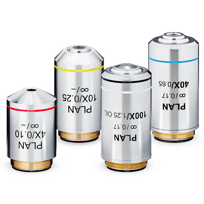 4X -100X Infinity Plan Objective Lens for Olympus Microscope | eBay