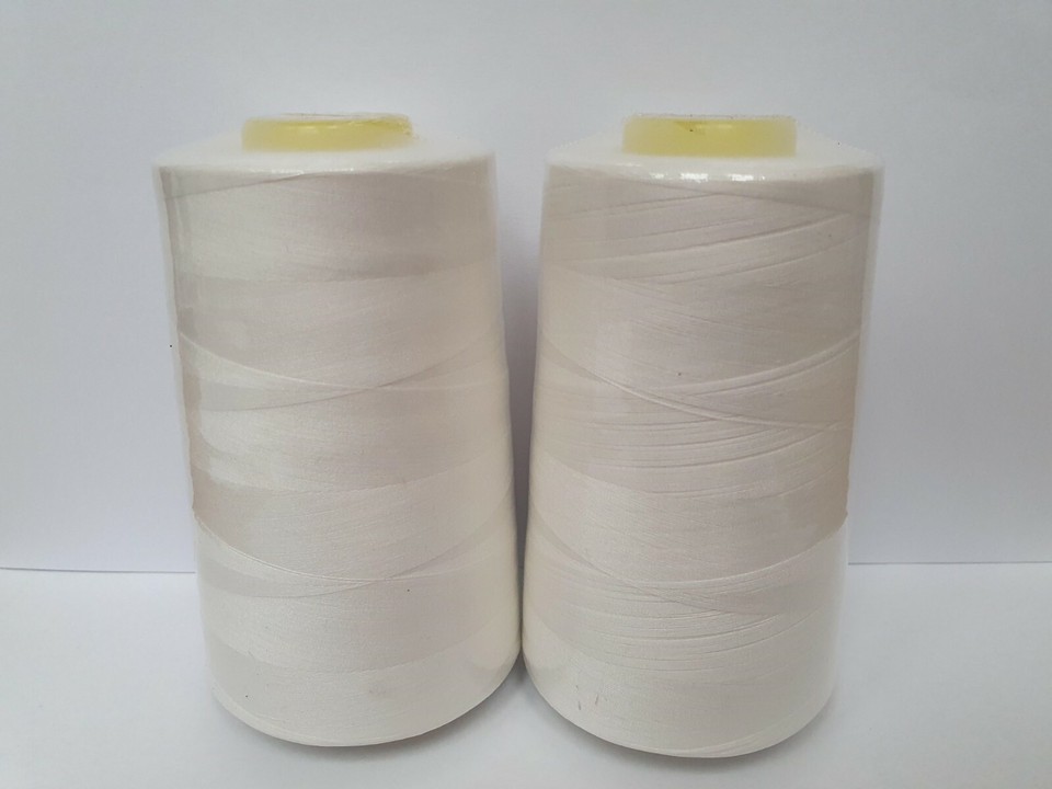 5000 Yards Overlocking 120s Thread Polyester Industrial Sewing Machine 80+Colour | eBay UK